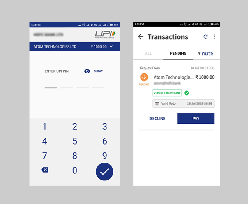 Accepting UPI Payments Online through atom Payment Gateway | Benefits ...